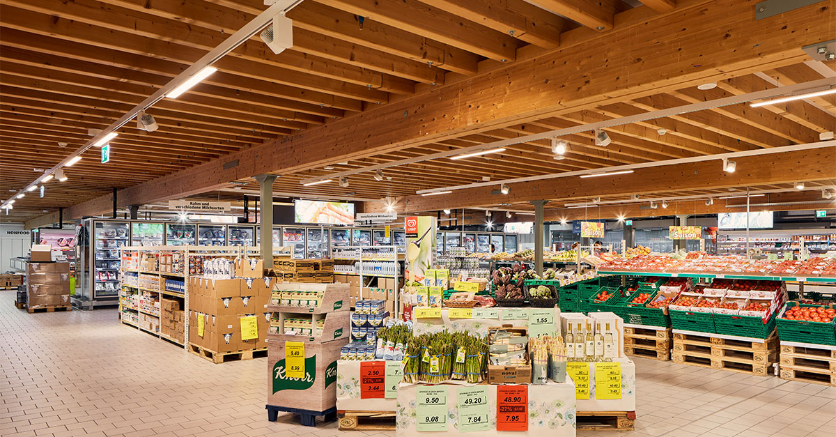 Effiziente Lichtlösung mit maximaler Flexibilität für Aligro Bern ...