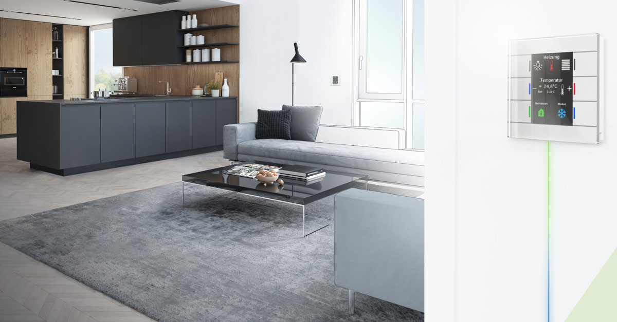 KNX-Technologie für smarte Gebäudeautomation - Elektro-Material AG